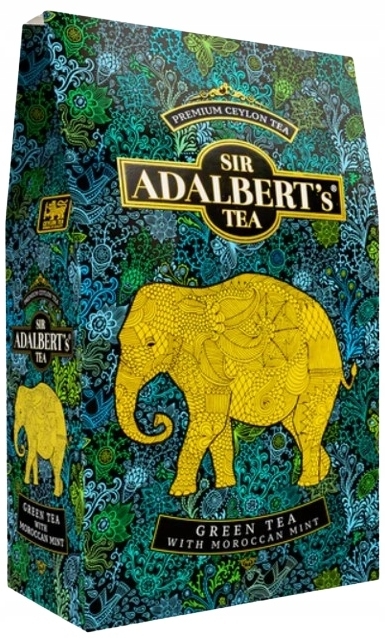 ADALBERT'S Herbata Green Tea with Moroccan 100 g (Data ważności 05.06. ...