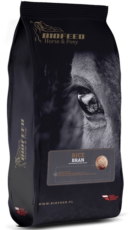 BioFeed Horse & Pony Rice Bran granulated - granulowane, stabilizowane ...