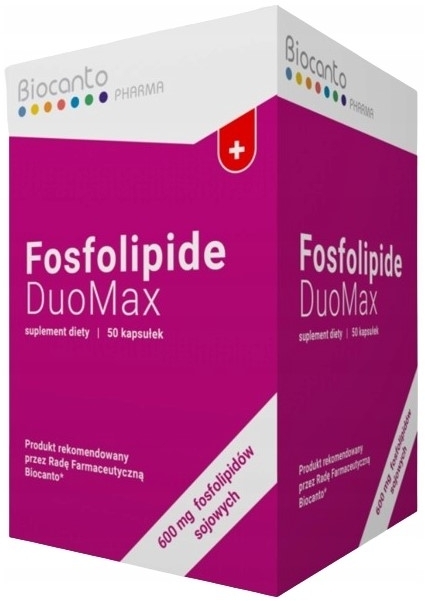 BIOCANTO Fosfolipide Duo Max 50 kapsułek - Rosa24