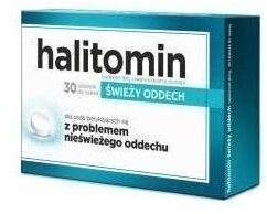 Halitomin 30 tabletek do ssania - na świeży oddech - cena, opinie ...