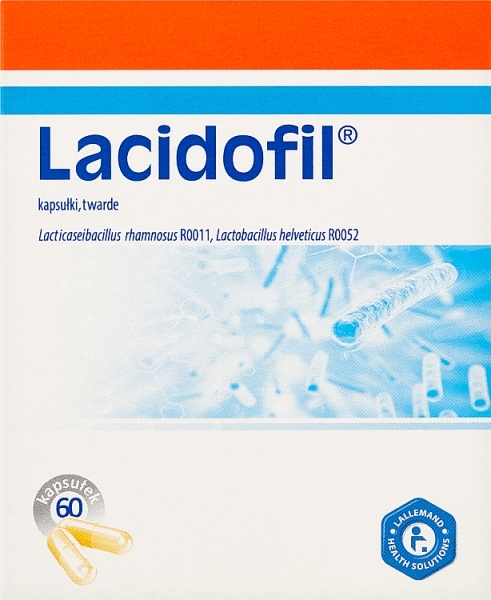 Lacidofil 20 kaps. - probiotyk - cena, opinie - Apteka Rosa | Rosa24