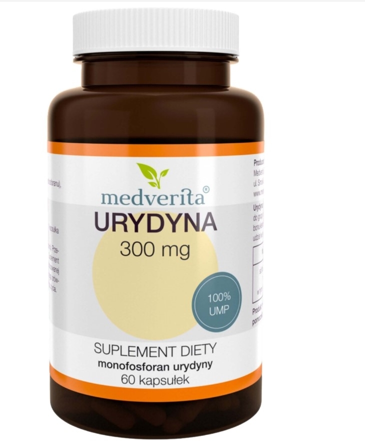 Medverita Urydyna 300 mg 60 kapsułek - Rosa24
