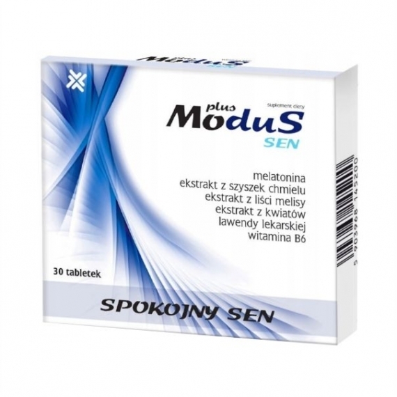 Modus Sen Plus 30 tabletek - cena, opinie - Apteka Rosa | Rosa24