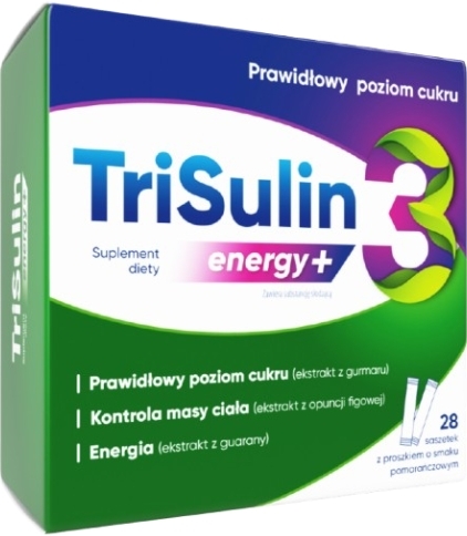Trisulin Energy+, 28 saszetek - Rosa24